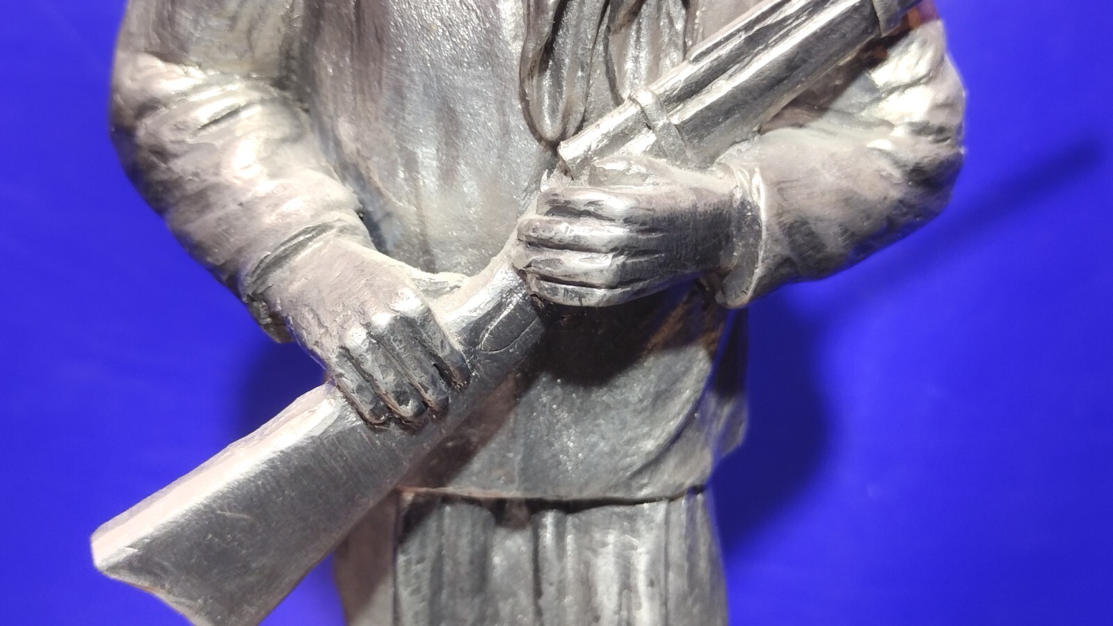 Michael Ricker Pewter Geronimo 1829-1909 Sculpture Signed & Numbered ...