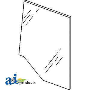 109584C2: New Glass Door RH/LH fits Case 5288 6388 6588 786 886 986 ...
