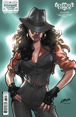 Detective Comics #1074 Cover D Villalobos Hispanic Card Stock DC Comics ...