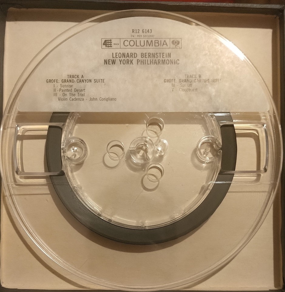 GROFE: Grand Canyon Suite~Reel To Reel Tape CBS #R126143 4 Track 3 3/4 ...