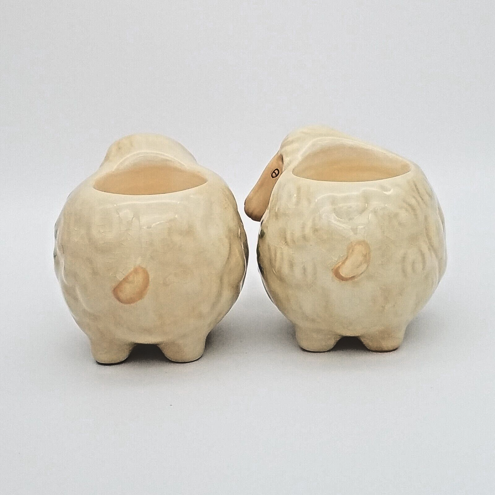 PartyLite Sheep Candle Holders Country Comfort Tea Light Lamb Ceramic ...