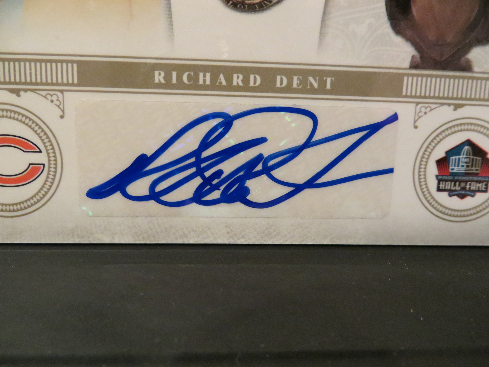 National Treasures Emblems of the Hall Autograph Bears Richard Dent 2/5 ...