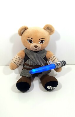 Build A Bear Star Wars Rey Force Awakens Working Lightsaber Lights Up ...