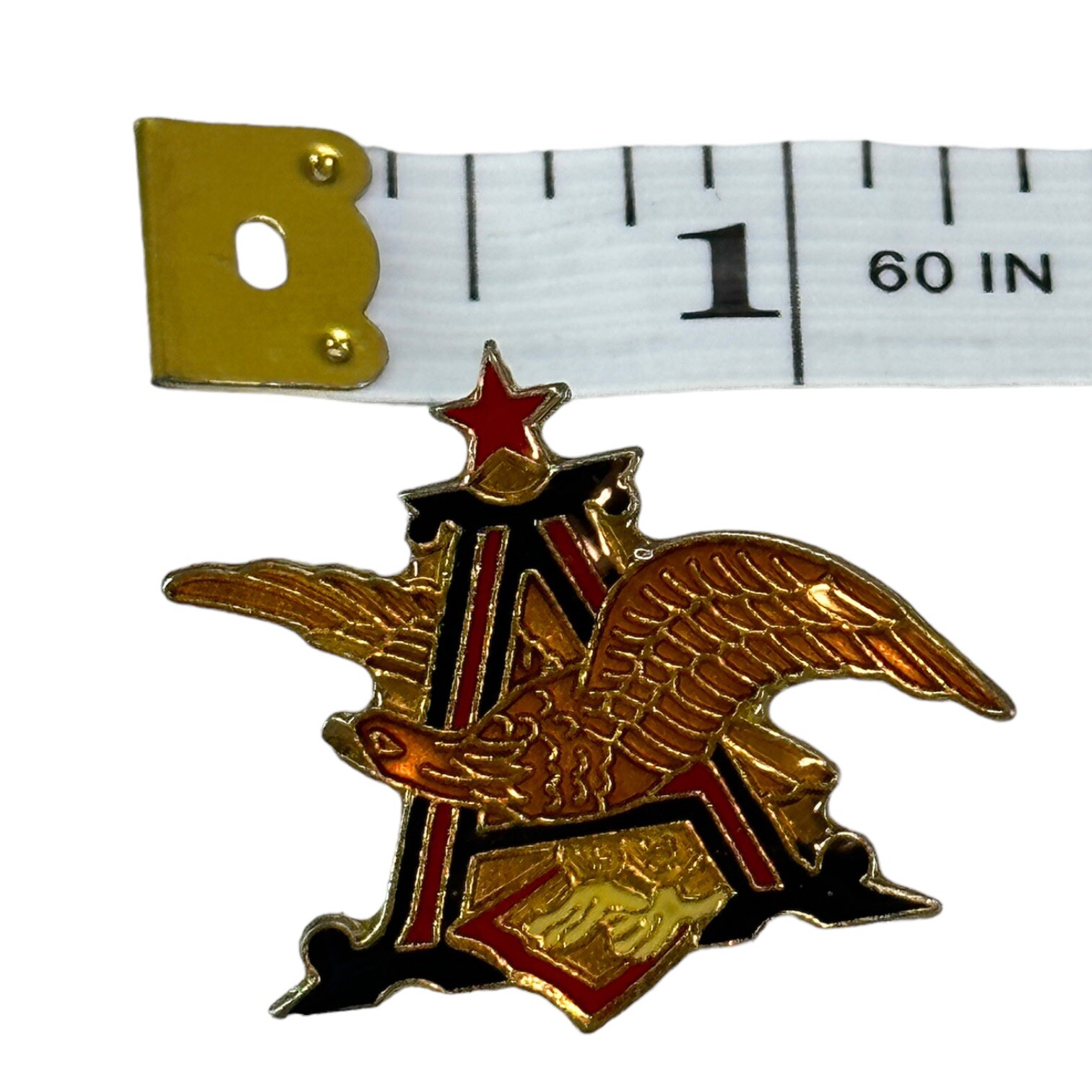 Vintage 1980’s Anheuser Busch Blue Logo 1” Enamel Pin Tie Tack Hat Pin ...