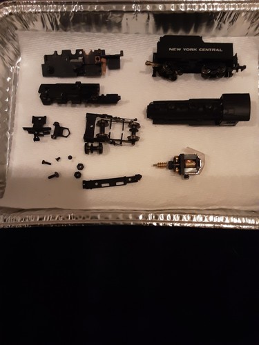 Bachmann N Scale 2-6-2/2-6-0 Steam Locomotive (parts Only) And Tender ...
