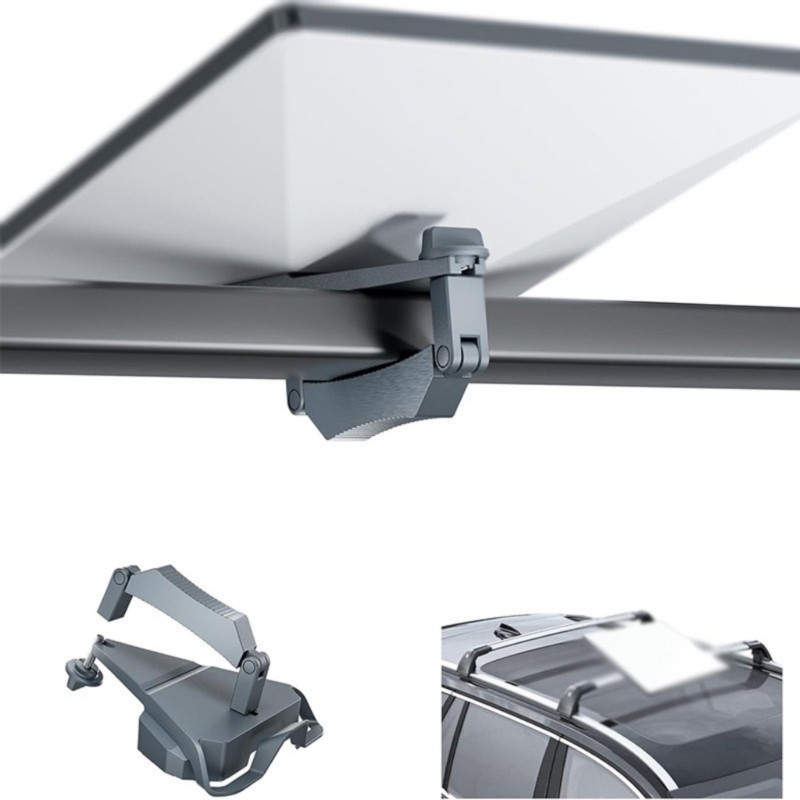 Aluminum Alloy Car Roof Rack Mounting Brackets For Car Outdoor ...