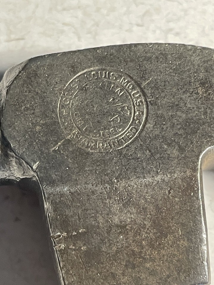 Vintage S. H. Co. ( Simmons Hardware) Sm. Claw Hammer 2 Different Logos ...