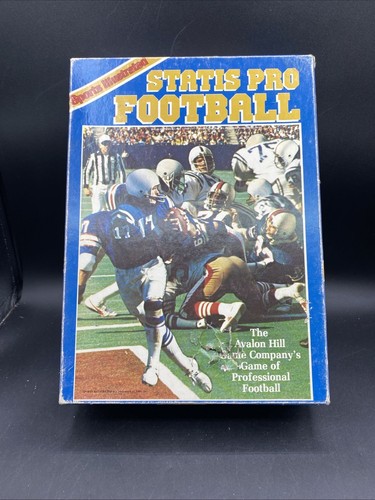 AH Sports Illustrated Statis Pro Football InComplete Mostly Unpunched ...