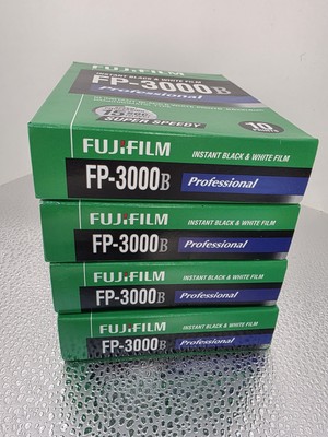 FujiFilm FP-3000B 3.34 x 4.25" Professional Instant Black and White ...