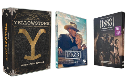 Yellowstone The Complete Series Seasons 1-4 & 5 Part 1 + 1833 1923 DVD ...