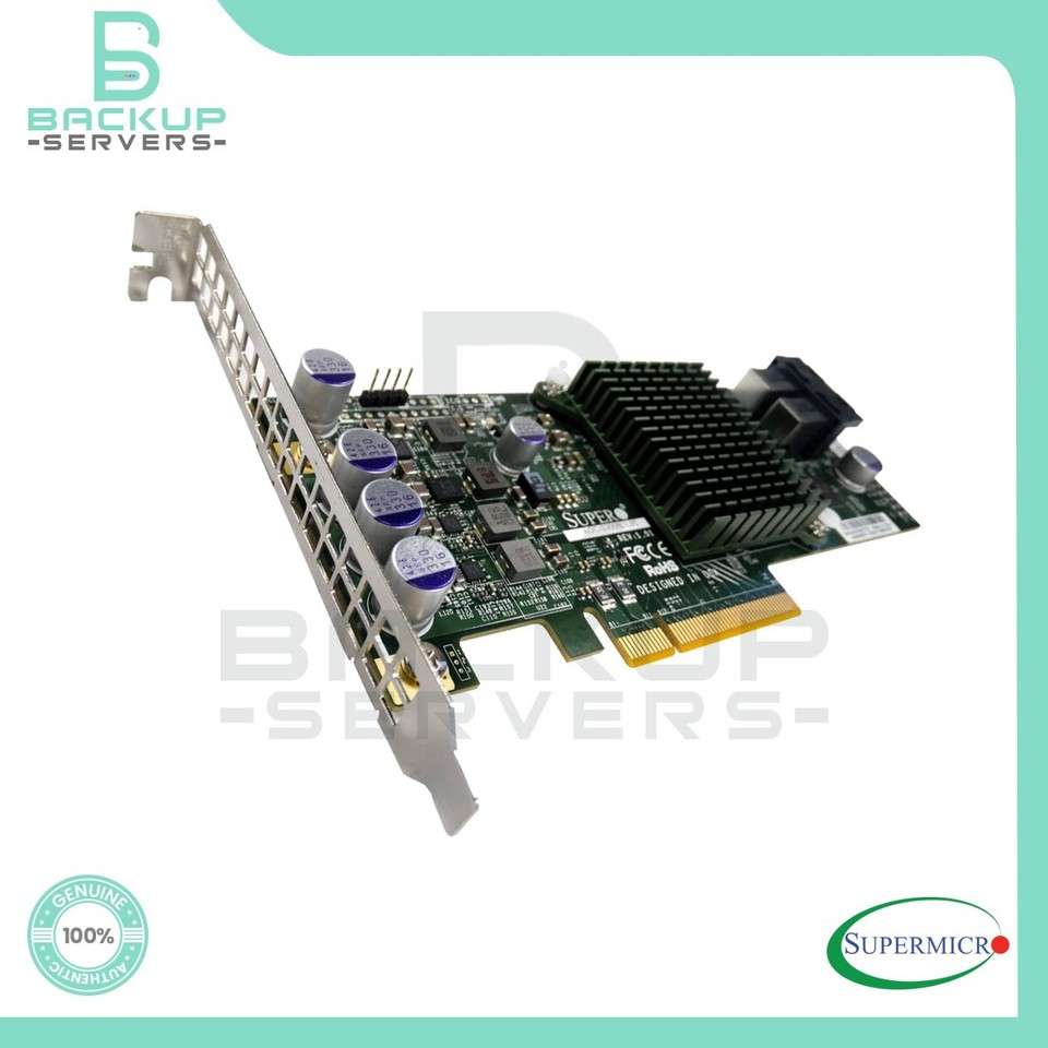 AOC-S3008L-L8E Supermicro 8-Port 12Gbps PCI-Express 3.0 SAS Host Bus ...