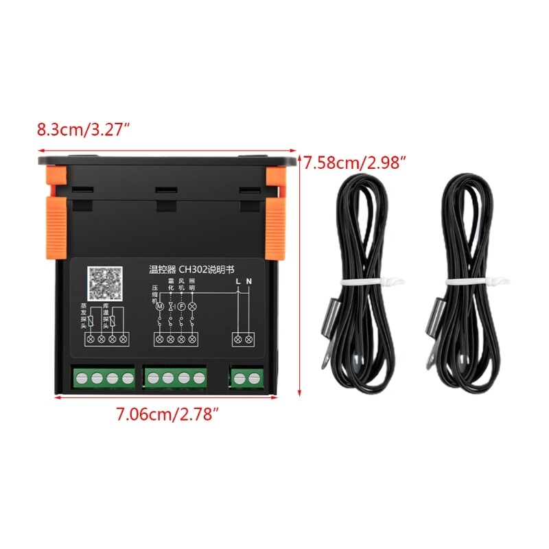 Digital Temperature Controller for Fermenter Incubator with Temperature ...