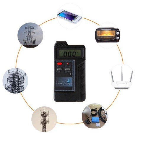 Lzt-1000 Digital Electromagnetic Radiation Detector Radiometric ...