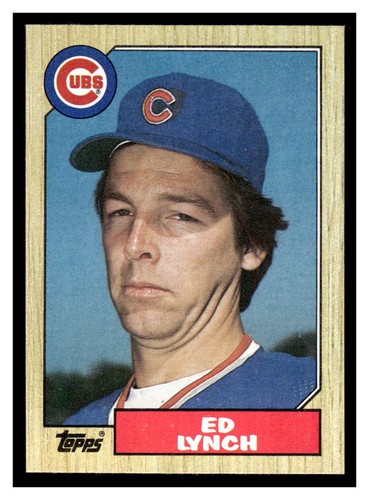 1987 Topps #697 Ed Lynch - Chicago Cubs | eBay