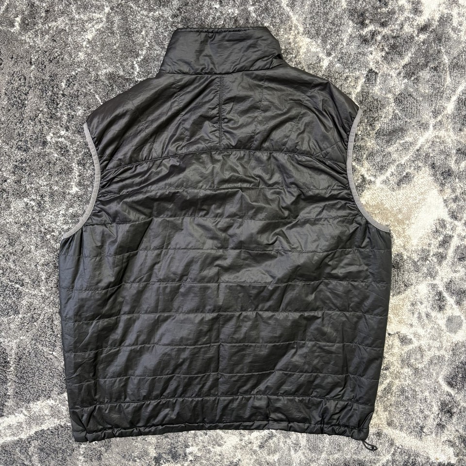 REI Vest Mens XL Black Insulated Lightweight Full Zip Puffer Outdoor ...