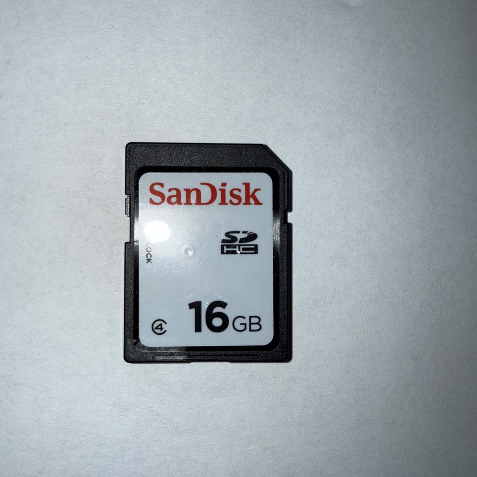 New SanDisk 16GB SDHC Class 4 SD Flash Memory Card Camera 16 G GB SDSDB ...