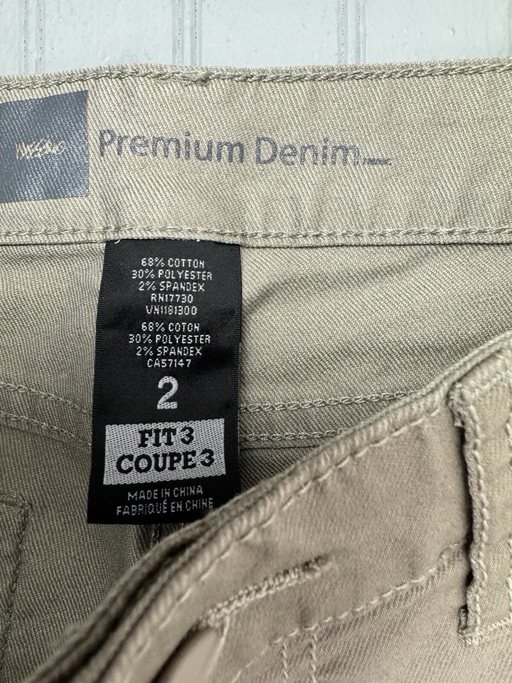 Mossimo Size 2 Womens Jeans Fit 3 Brown Low Rise Skinny Stretch | eBay
