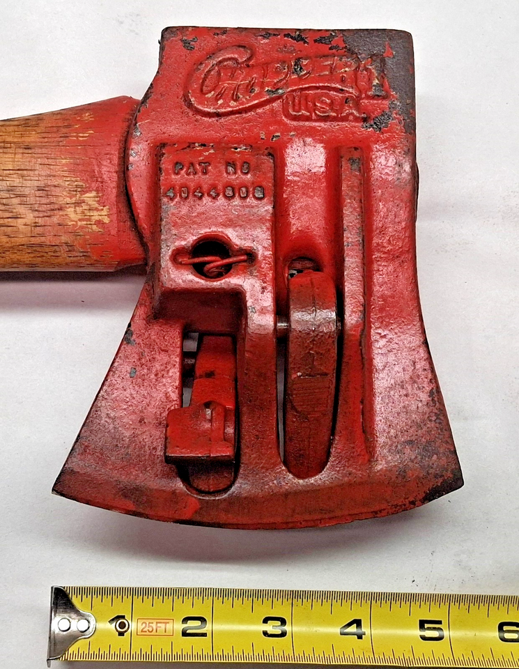 Chopper 1 Splitting Axe Spring Loaded with Original Hickory Handle, USA ...