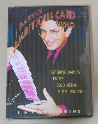 NEW - Daryl's Ambitious Card DVD The Only Ambitious Card Routine You ...