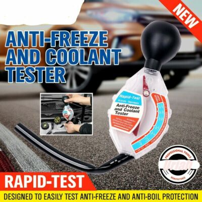 Pro Professional Anti-Freeze & Coolant Tester Radiator Water Test Check ...