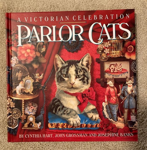Parlor Cats: A Victorian Celebration Beautiful Full Color Book Glossy ...