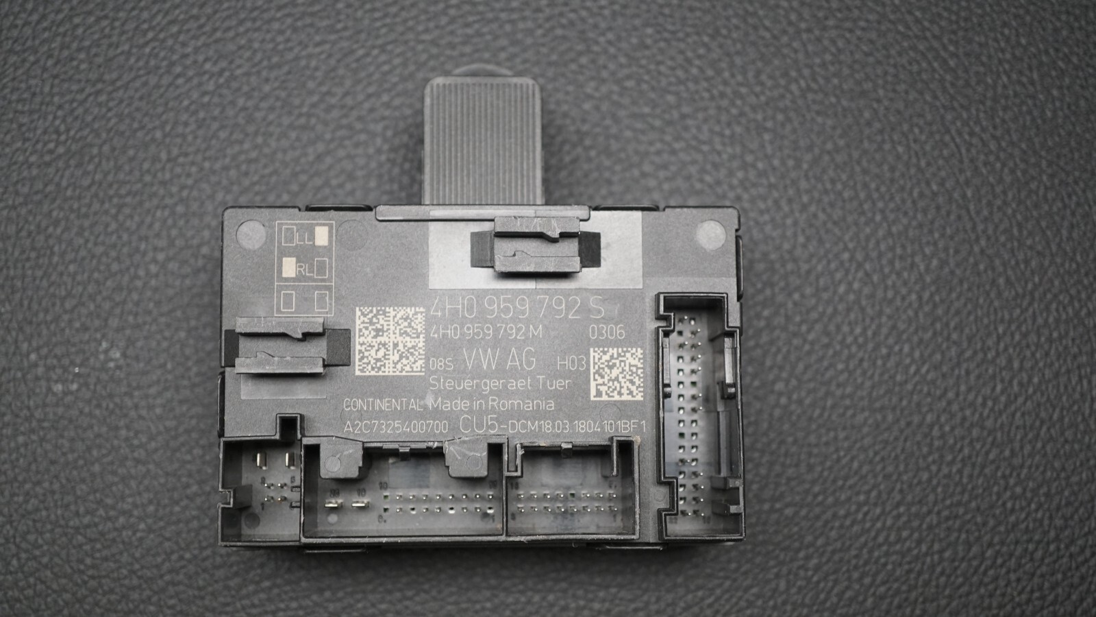 OEM VW AUDI PORSCHE DOOR MODULE CONTROL UNIT ECU 4H0959792S / 4H0 959 ...