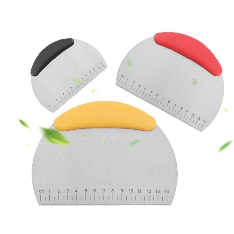 Stainless Steel Half Round Cream Spatulas Decorating Contour Comb Cake ...