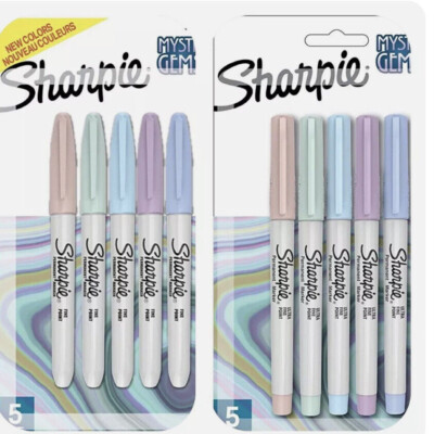 SHARPIE (2-PACK) Special Edition Mystic Gem Colors Fine Point Permanent ...