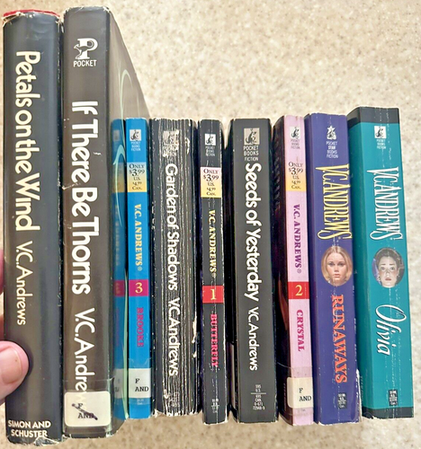 Mixed Lot of 23 V.C. Andrews Pocket Horror books, different series | eBay