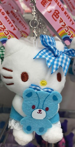Sanrio Character Hello Kitty Favorite Color Mascot BL Plush Doll New ...