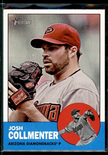 2012 Topps Heritage Josh Collmenter #34 Arizona Diamondbacks | eBay