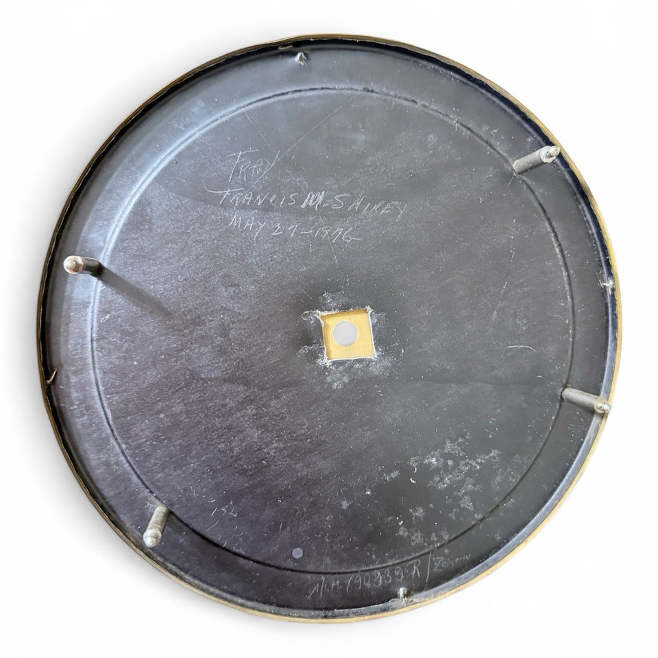 Antique Grandfather Clock Face Plate Gustav Becker 10-5/8” | eBay