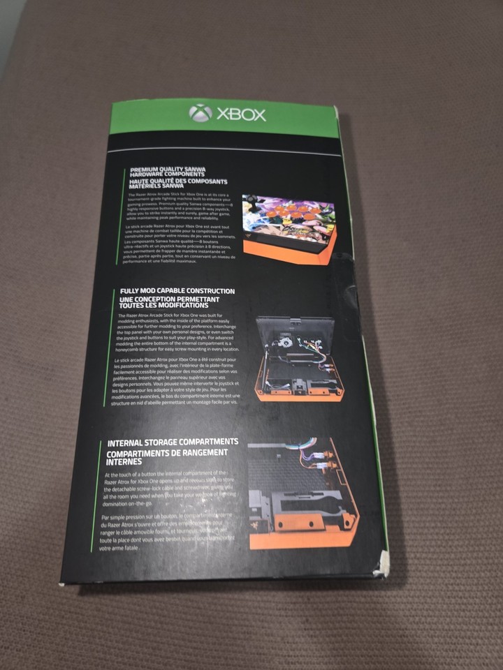 DRAGON BALL FIGHTERZ RAZER ATROX ARCADE STICK - XBOX ONE & PC New ...