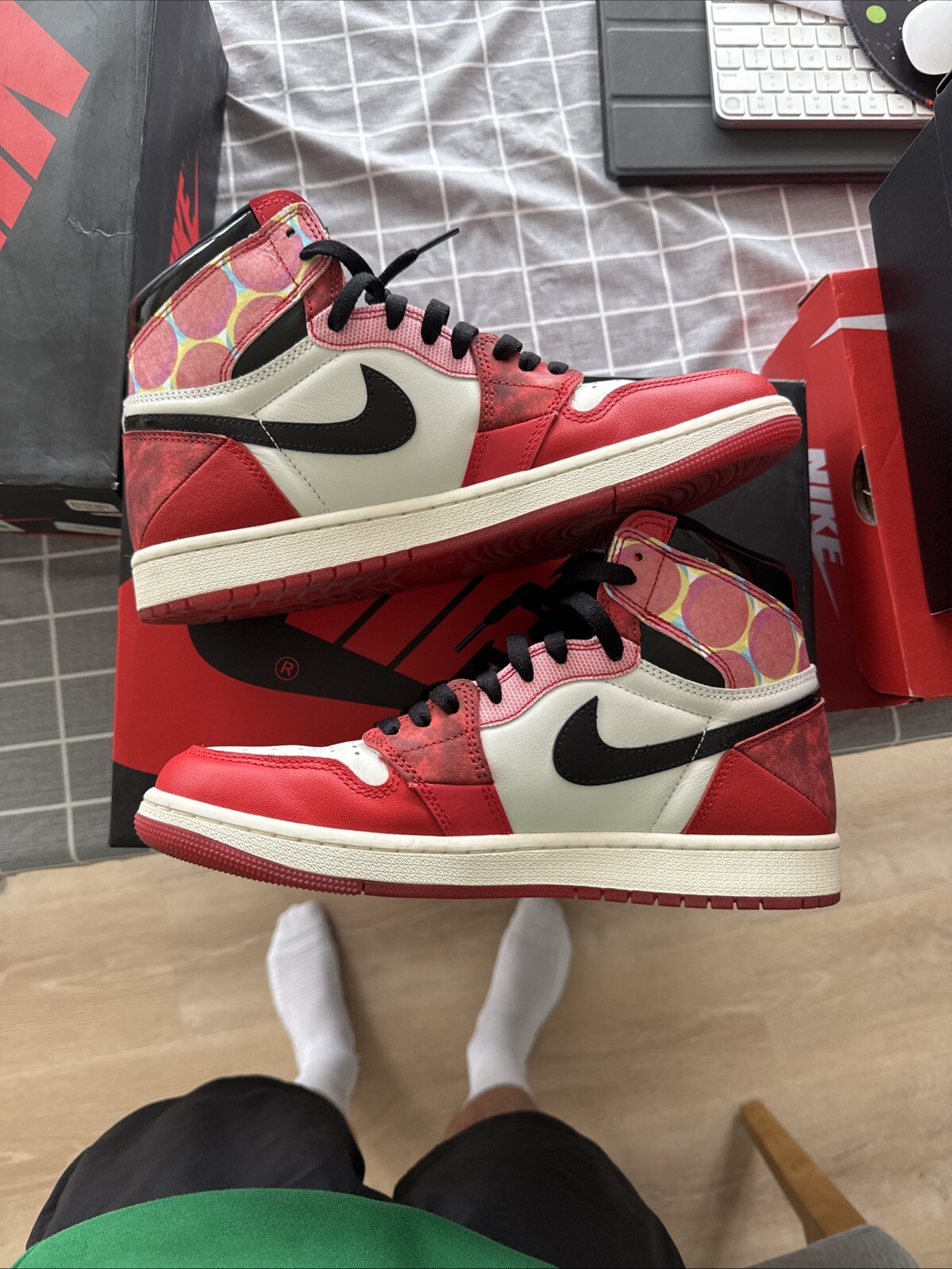 Nike Air Jordan 1 High OG Spiderman NEXT CHAPTER DV17… - Gem