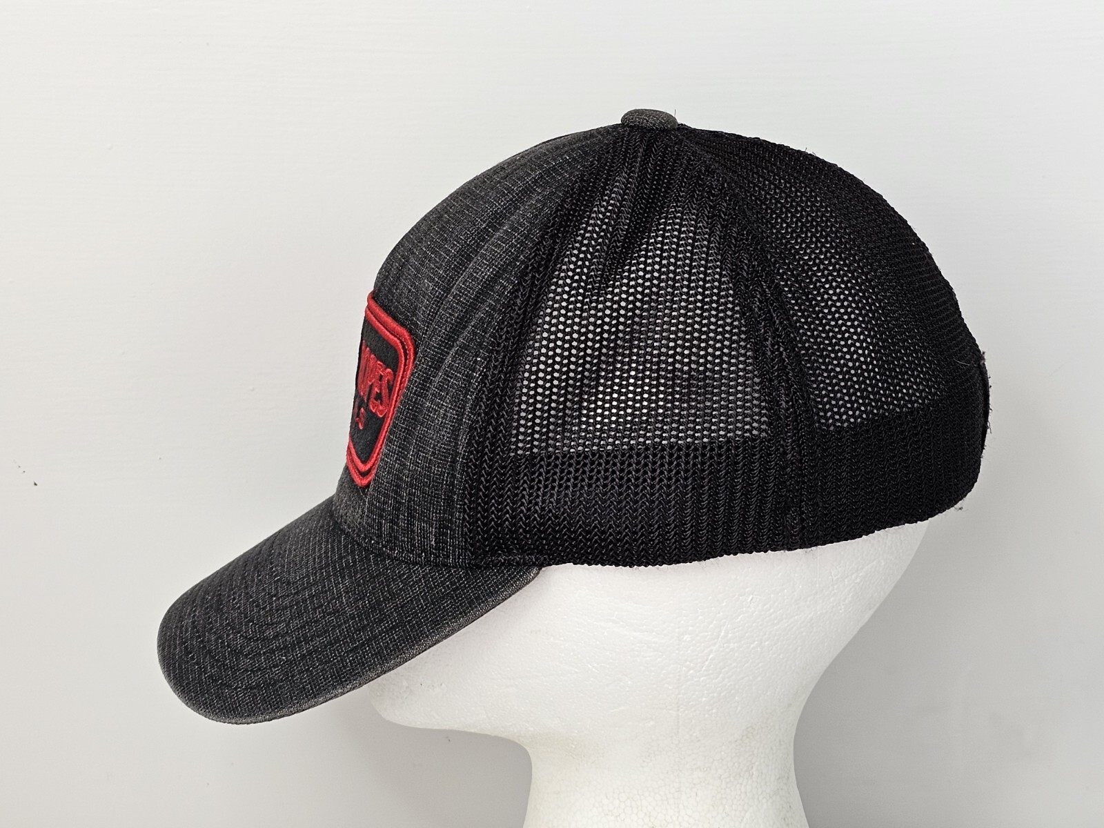 Hooey Cactus Ropes Texas Flexfit Hat Cap Size S/M Black Gray Fitted ...