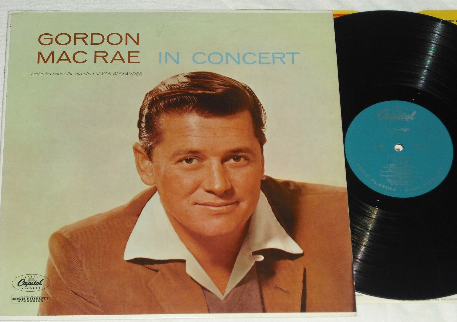 GORDON Mac RAE-In Concert (1958) Mono Original Pressing CAPITOL LP | eBay