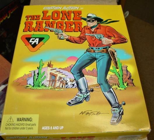 Captain Action 1998: The LONE RANGER - Limited Ed 12" Figure Black ...