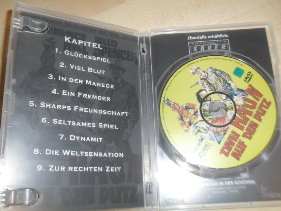 Terence Hill + Bud Spencer - Zwei hau'n auf den Putz / DVD Marketing | eBay