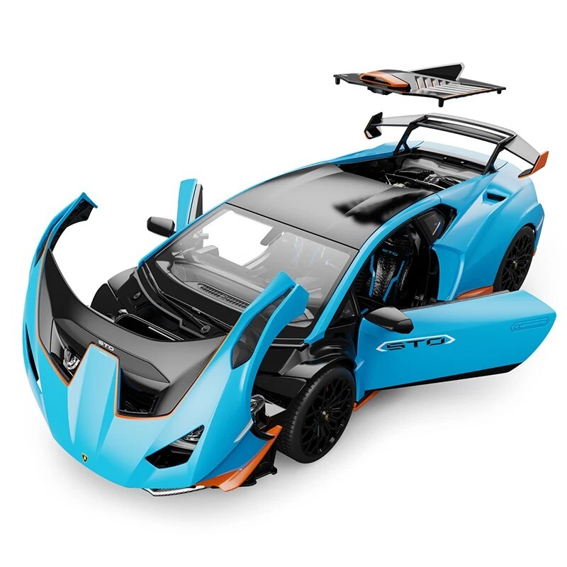 1/18 Huracan STO Sports Supercar Toy Children Gift Vehicle Free ...