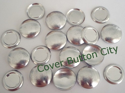 100 Cover Buttons Size 30 (3/4 inch) - Flat Backs | eBay