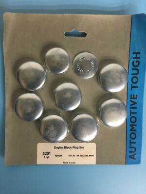 NOS TOYOTA 6CYL ENGINE BLOCK PLUG SET 1971-85 4M, 4ME, 5ME, 5MGE | eBay