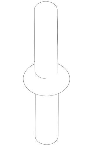 Genuine Ford License Bracket Rivet -N811018-S100 | eBay