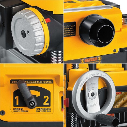 DW735 Multi-functional Woodworking Table Planing 220V Press Planer ...