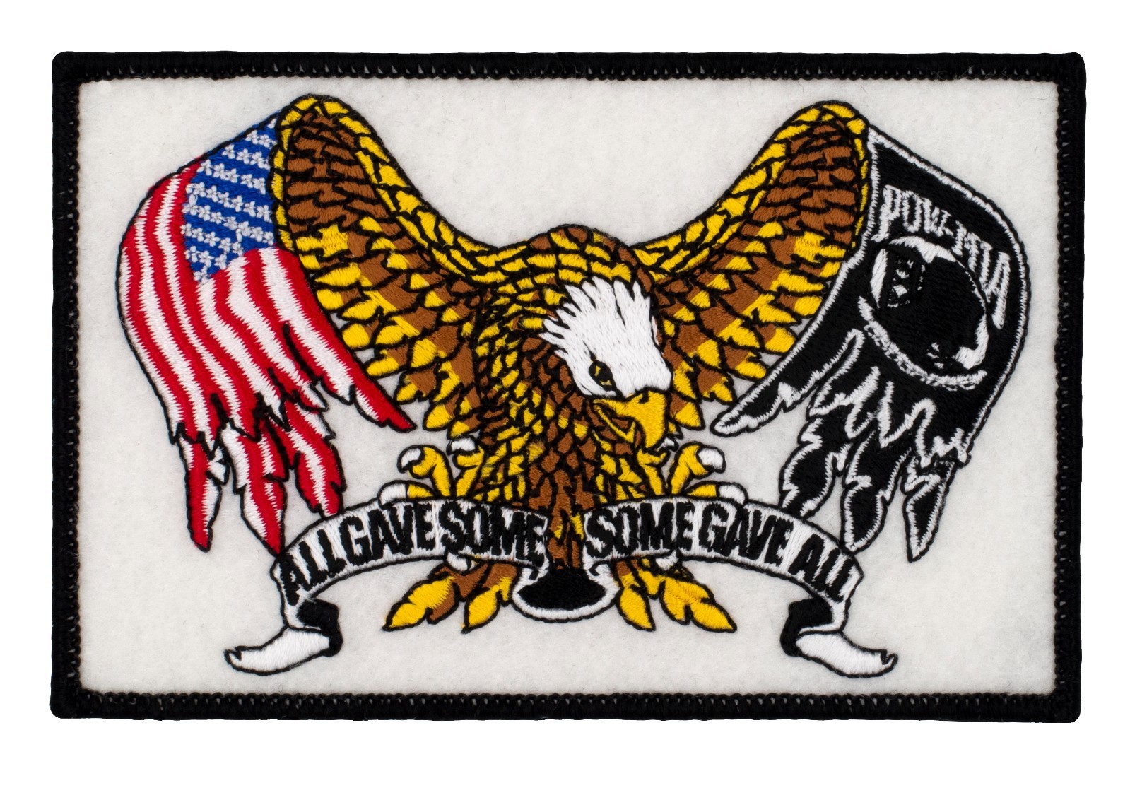 All Gave Some, Some Gave All Patch (505) 5" x 3 1/4" Embroidered Patch ...