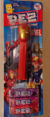 Pez Marvel Iron Man Candy Dispenser With Candy Collectible Expires 6/27 ...