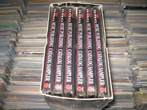6 CD & TAPE CASSETTE BMG MUSIC PUBLISHING CATALOG SAMPLER POP SOFT SOUL ...