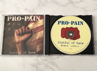 Pro Pain Fistful Of Hate CD ORIGINAL 2004 Candlelight Records CDL 109 ...
