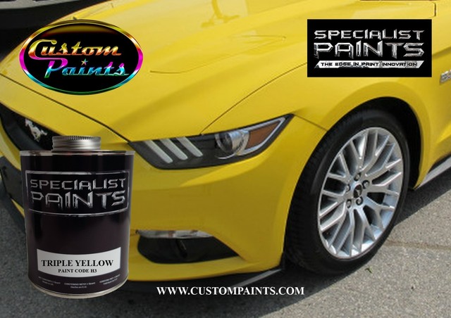 Ford - Triple Yellow - Paint code: H3 - Urethane Based Automotive ...