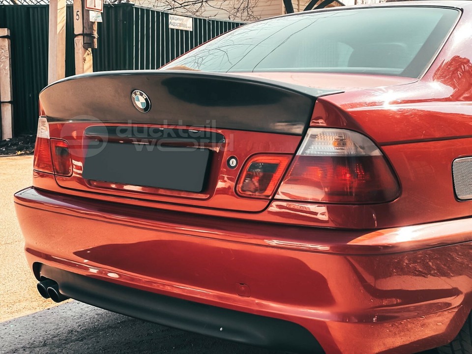 Ducktail Spoiler CSL for Bmw 3 e46 M3 Coupe / Cabrio 99 - 05 Trunk Wing ...