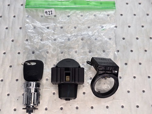 2002-2004 FORD FOCUS IGNITION SWITCH LOCK W/KEY & IMMOBILIZER OEM 98VP ...